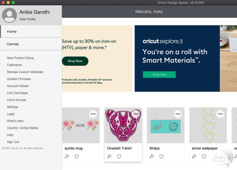 What Is Design Space And How Does It Work? - Anika's DIY Life