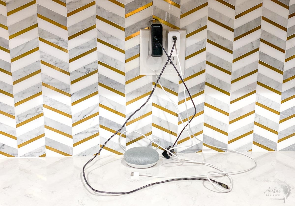 Easy DIY Device Charging Station With Wireless Charger - Anika's DIY Life
