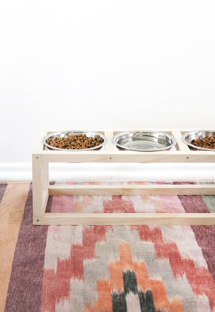 21 Easy DIY Dog Bowl Stand Ideas You Can Build Today! - Anika's DIY Life