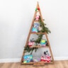 Quick DIY Christmas Tree Shelf - Anika's DIY Life