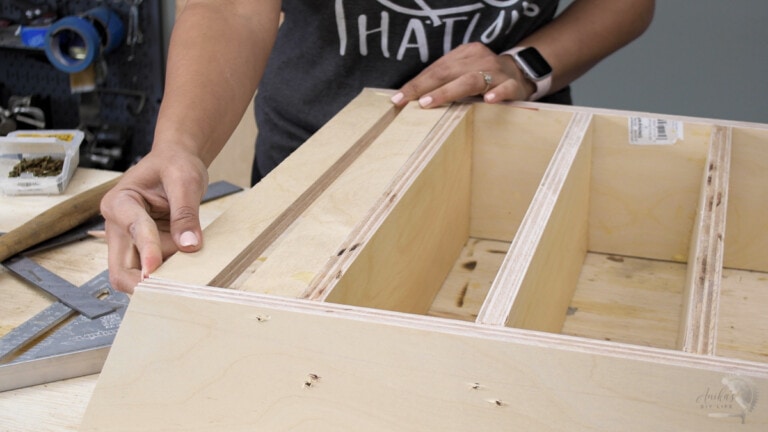 How To Build A Sandpaper Organizer With Sander Storage - Anika's DIY Life