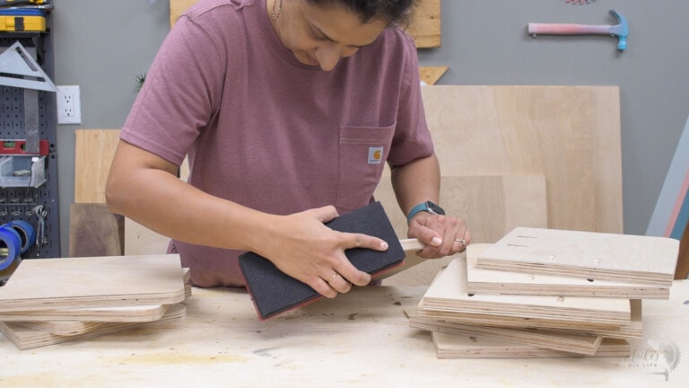 DIY Rotating Bookcase - Easy Project [Build Plans]- Anika's DIY Life