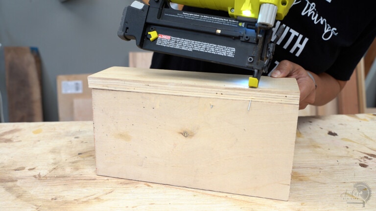 How To Use A Nail Gun For Beginners - Anika's DIY Life