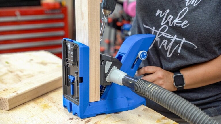 DIY Planer Stand With Storage And Folding Outfeed Table