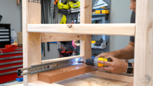 DIY Planer Stand With Storage And Folding Outfeed Table