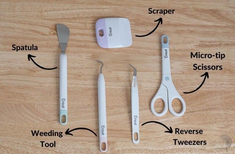How To Use Basic Cricut Tools - Anika's DIY Life