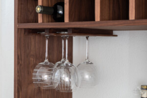 DIY Tall Bar Cabinet With Storage [with Detailed Plans And Video]