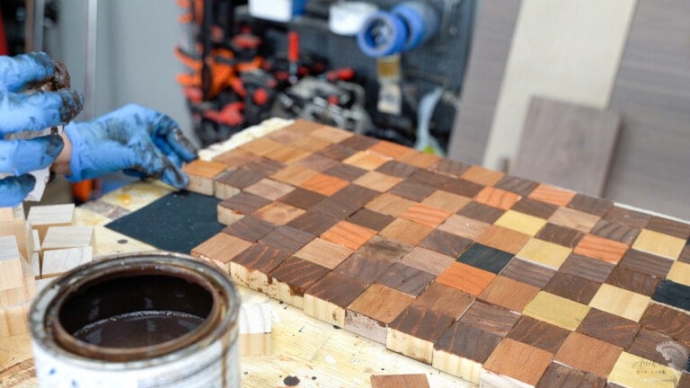 DIY Table Runner Using Scrap Wood - Anika's DIY Life