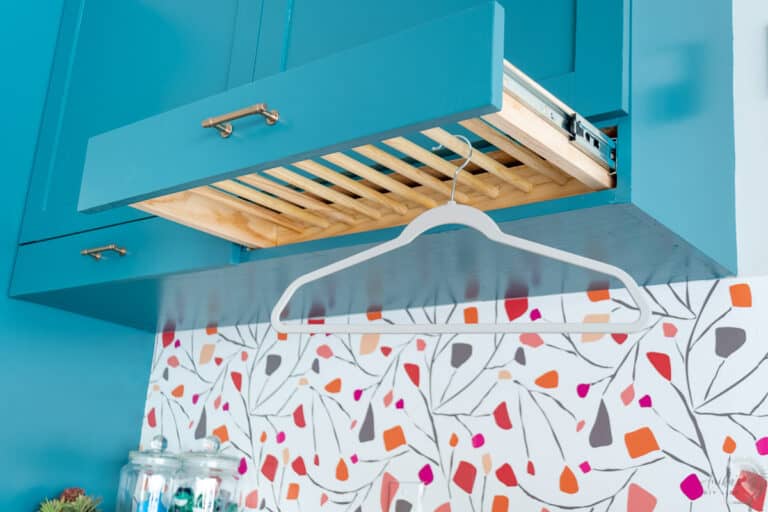 How To Build Pull-Out Drying Rack Drawers - Anika's DIY Life