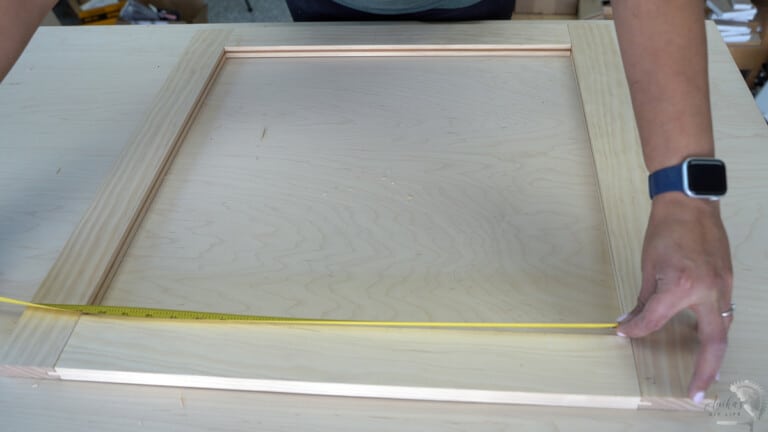 How To Make Shaker Cabinet Doors - A Simple Tutorial - Anika's DIY Life