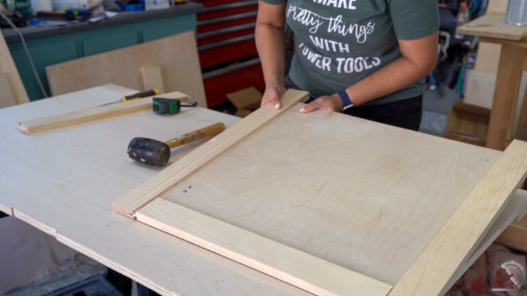 How To Make Shaker Cabinet Doors - A Simple Tutorial - Anika's DIY Life