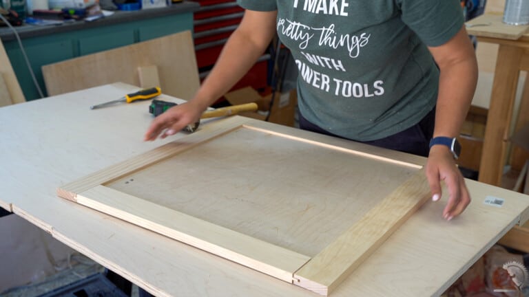How To Make Shaker Cabinet Doors - A Simple Tutorial - Anika's DIY Life