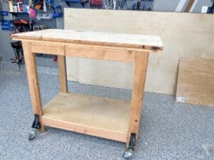 Easy 2x4 Workbench Plans For Beginners - Anika's DIY Life