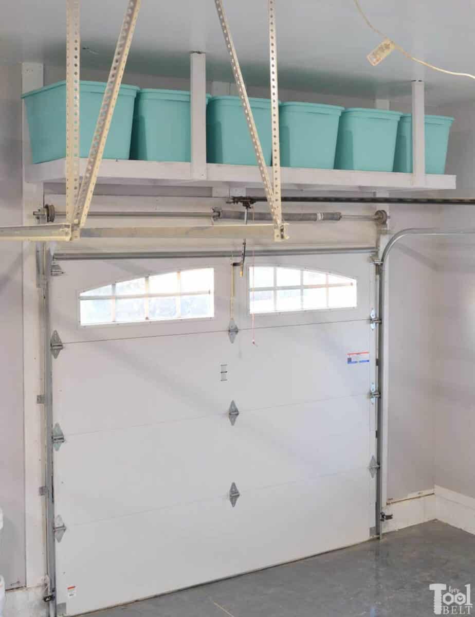 15 Easy DIY Garage Shelves With Build Plans - Anika's DIY Life