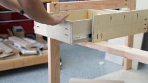 How To Build An Easy DIY Workbench With Storage