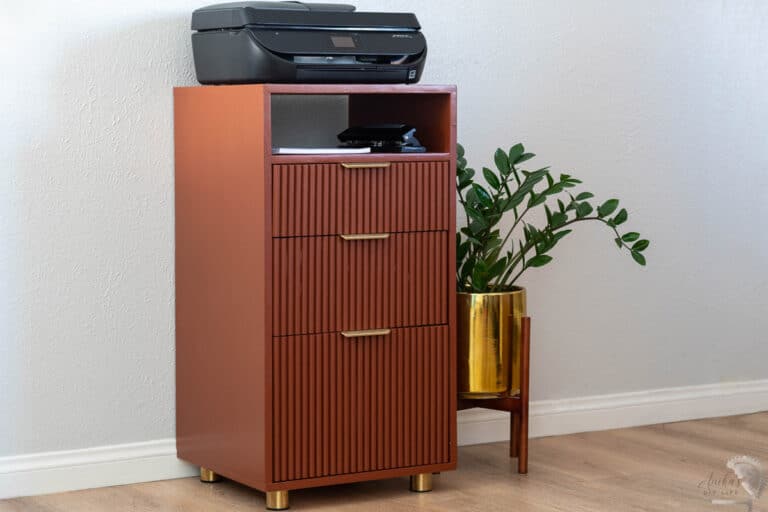 How To Build A DIY File Cabinet And Printer Stand | Plans