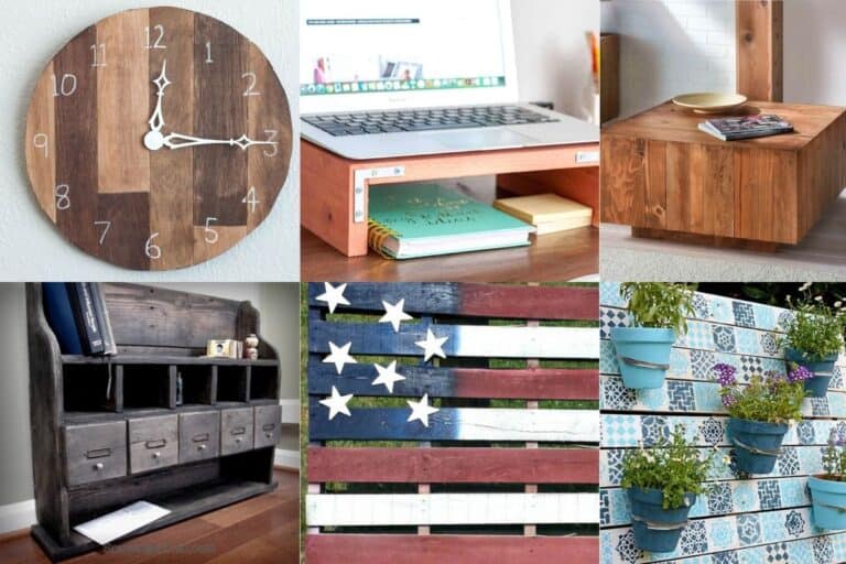 21 Creative And Easy Pallet Wood Project Ideas - Anika's DIY Life