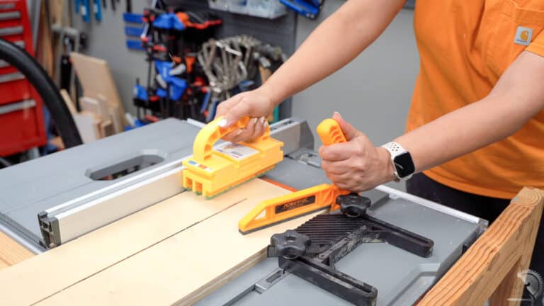 How To Use A Table Saw For Beginners - Anika's DIY Life