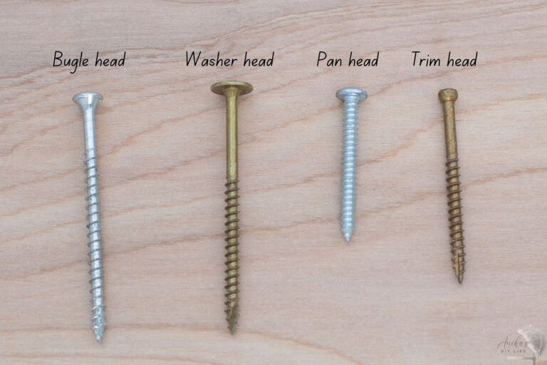 Wood Screws: A Simple Guide For Beginners - Anika's DIY Life