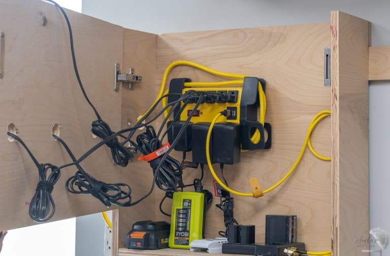 How To Build A Battery Charging Station For Power Tools - Anika's DIY Life