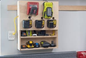 How To Build A Battery Charging Station For Power Tools - Anika's DIY Life