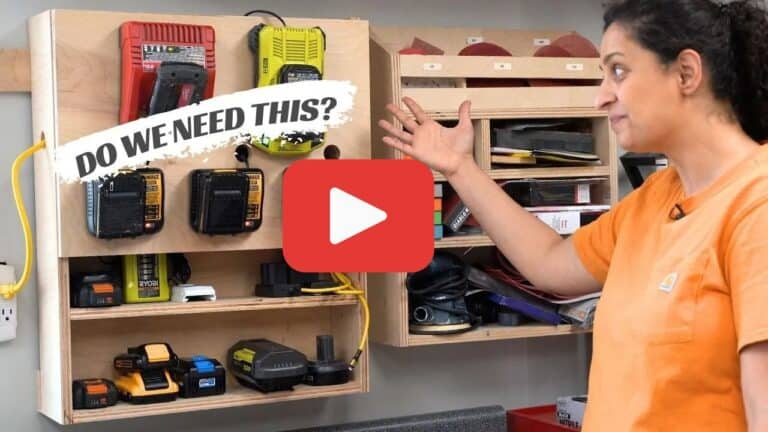 How To Build A Battery Charging Station For Power Tools - Anika's DIY Life