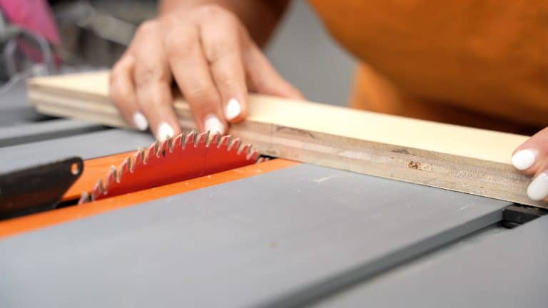 How To Use A Table Saw For Beginners - Anika's DIY Life