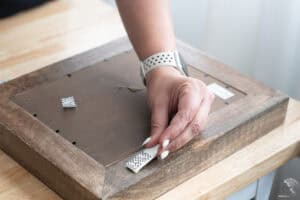 How To Hang A Picture Without Nails - Anika's DIY Life