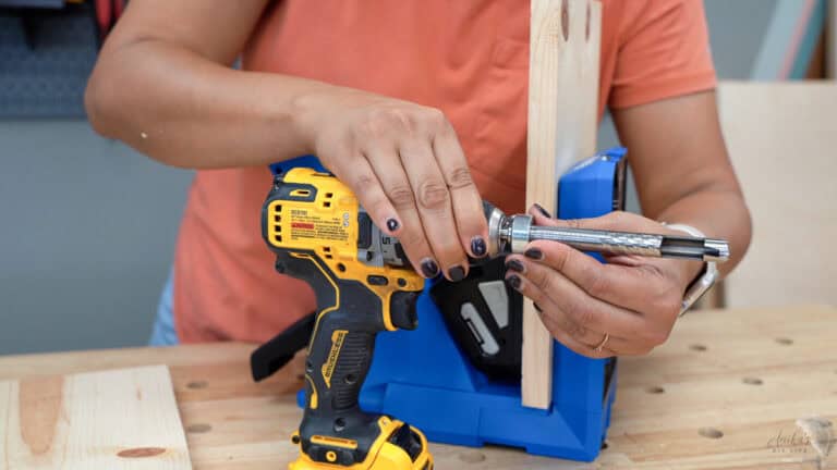 How To Fill Pocket Holes - 4 Simple Techniques - Anika's DIY Life