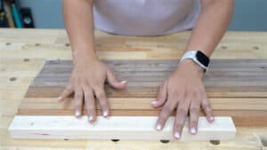 How To Make A Cutting Board With Mixed Wood - Anika's DIY Life
