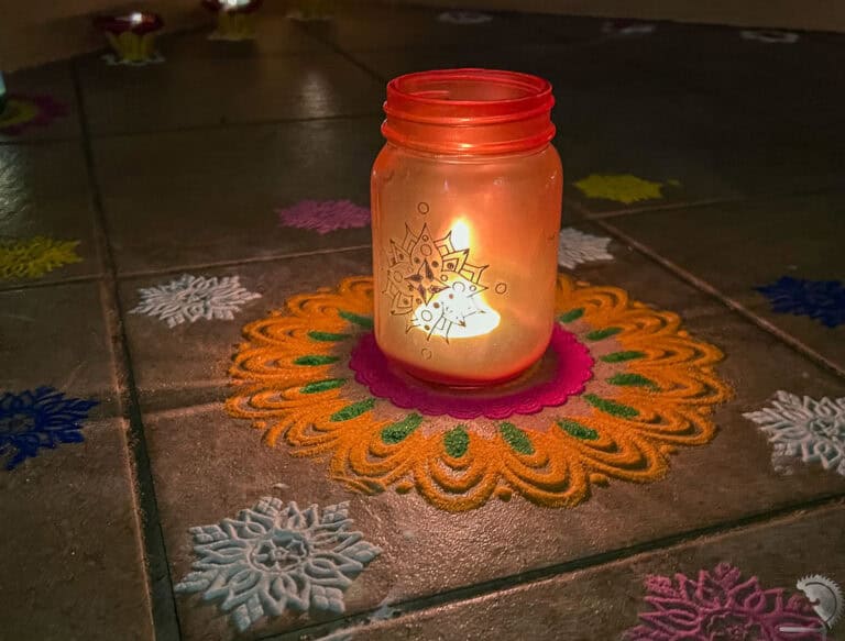 How To Make DIY Diwali Lanterns Using Glass Jars - Anika's DIY Life