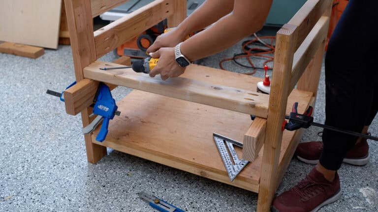 How To Build A DIY Table Saw Stand For Small Shops - Anika's DIY Life