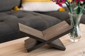 How To Build A DIY Book Stand - Anika's DIY Life