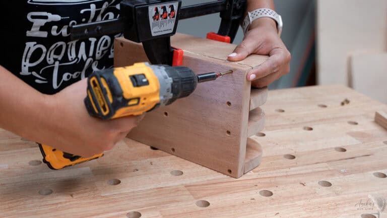 How To Make A DIY Cutting Board Stand - Anika's DIY Life