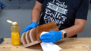 How To Make A DIY Cutting Board Stand - Anika's DIY Life