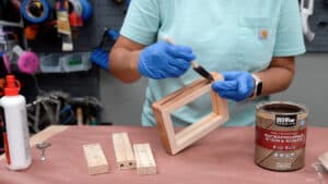 How To Make A DIY Rotating Picture Frame - Anika's DIY Life