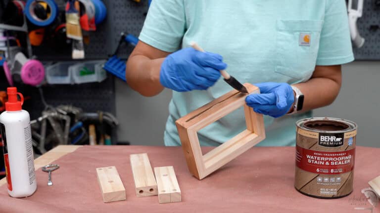 How To Make A DIY Rotating Picture Frame - Anika's DIY Life