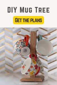 How To Build A Coffee Mug Tree - Anika's DIY Life