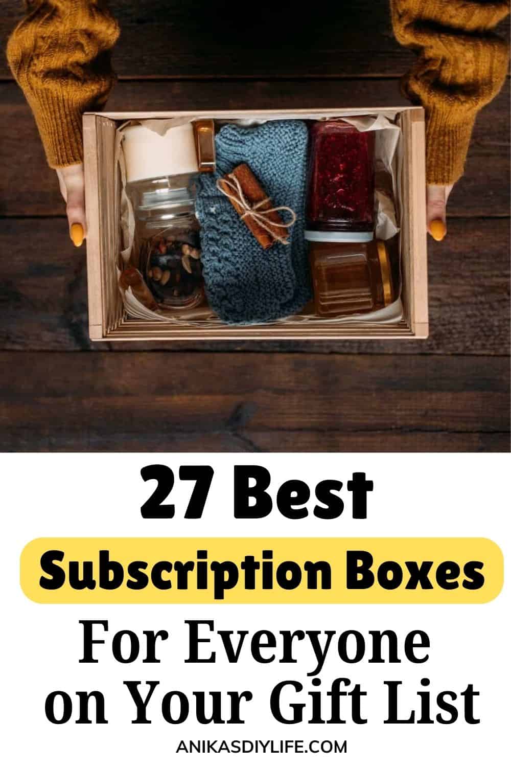 Top 27 Best Subscription Boxes For Everyone - Anika's DIY Life