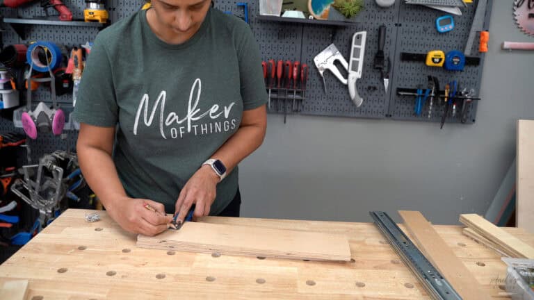 How To Make DIY Pull Out Shelves For Cabinets - Anika's DIY Life