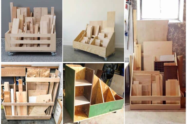 10 DIY Scrap Wood Storage Ideas To Keep Your Workshop Organized - Anika ...