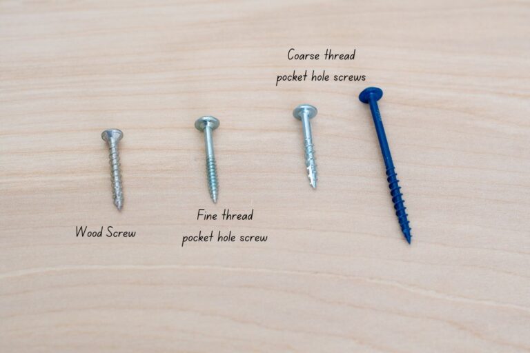 How To Choose Pocket Hole Screws: A Complete Guide - Anika's DIY Life