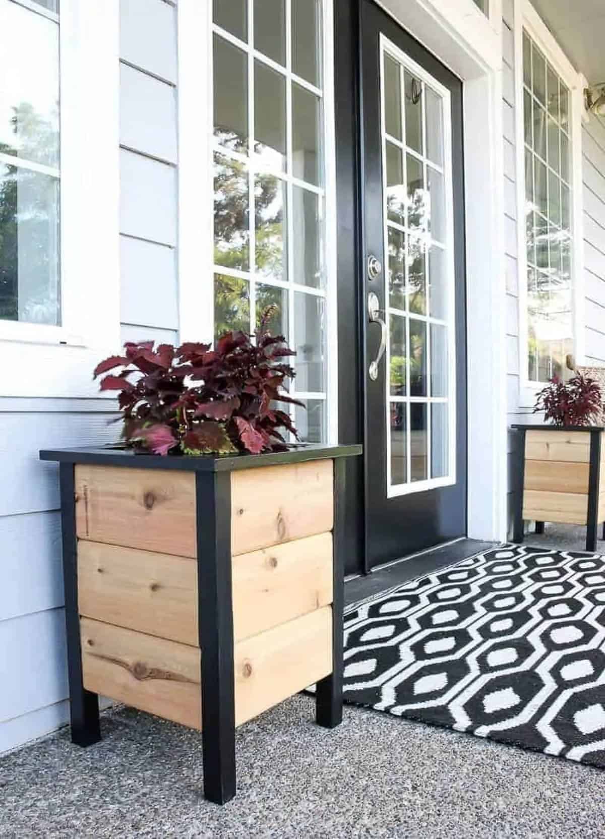 15 Easy DIY Modern Planter Box Ideas You Can Build This Weekend - Anika ...