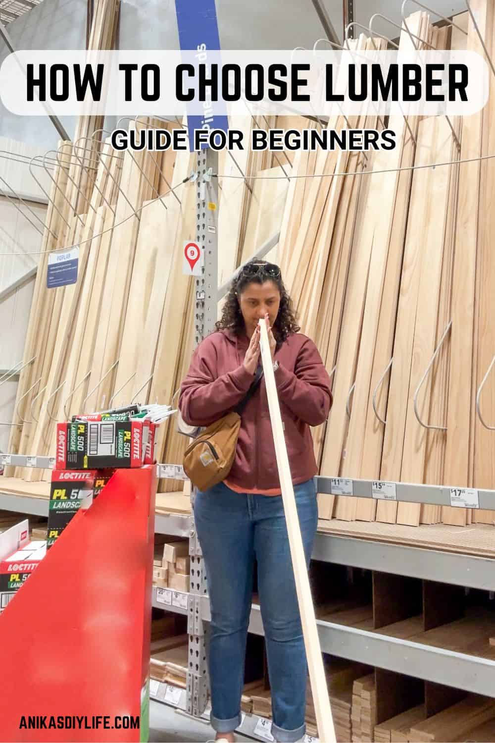 How To Choose Lumber For Woodworking Project (Beginner's Guide) - Anika ...