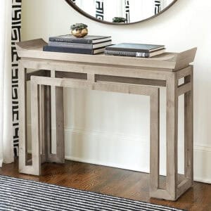 How To Build A Modern DIY Console Table - Anika's DIY Life