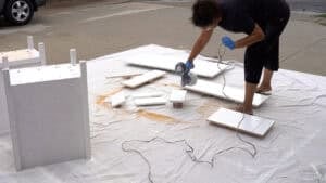 How To Build A DIY Desk With Drawers And Shelves (Beginner Friendly ...